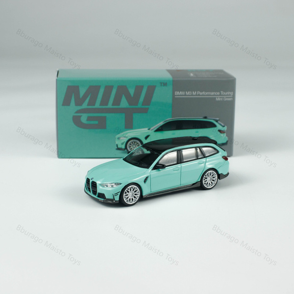MINIGT 1:64 BMW M3 M Performance Touring Mini Green отлитая под ...