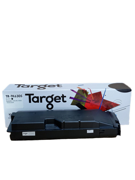 Тонер-картридж TARGET TR-TK6305, Черный (black), для лазерного принтера ...