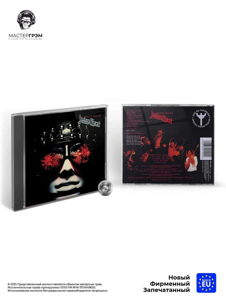 Фирменный аудио диск Judas Priest - Killing Machine (CD) 2001 Columbia ...