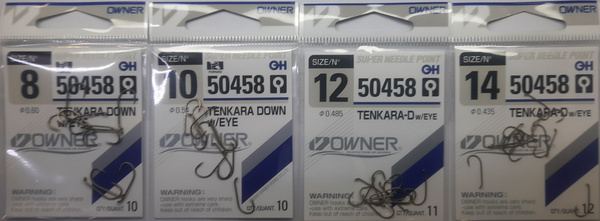 Крючки Owner 50458 TENKARA-D № 10 купить на OZON по низкой цене ...