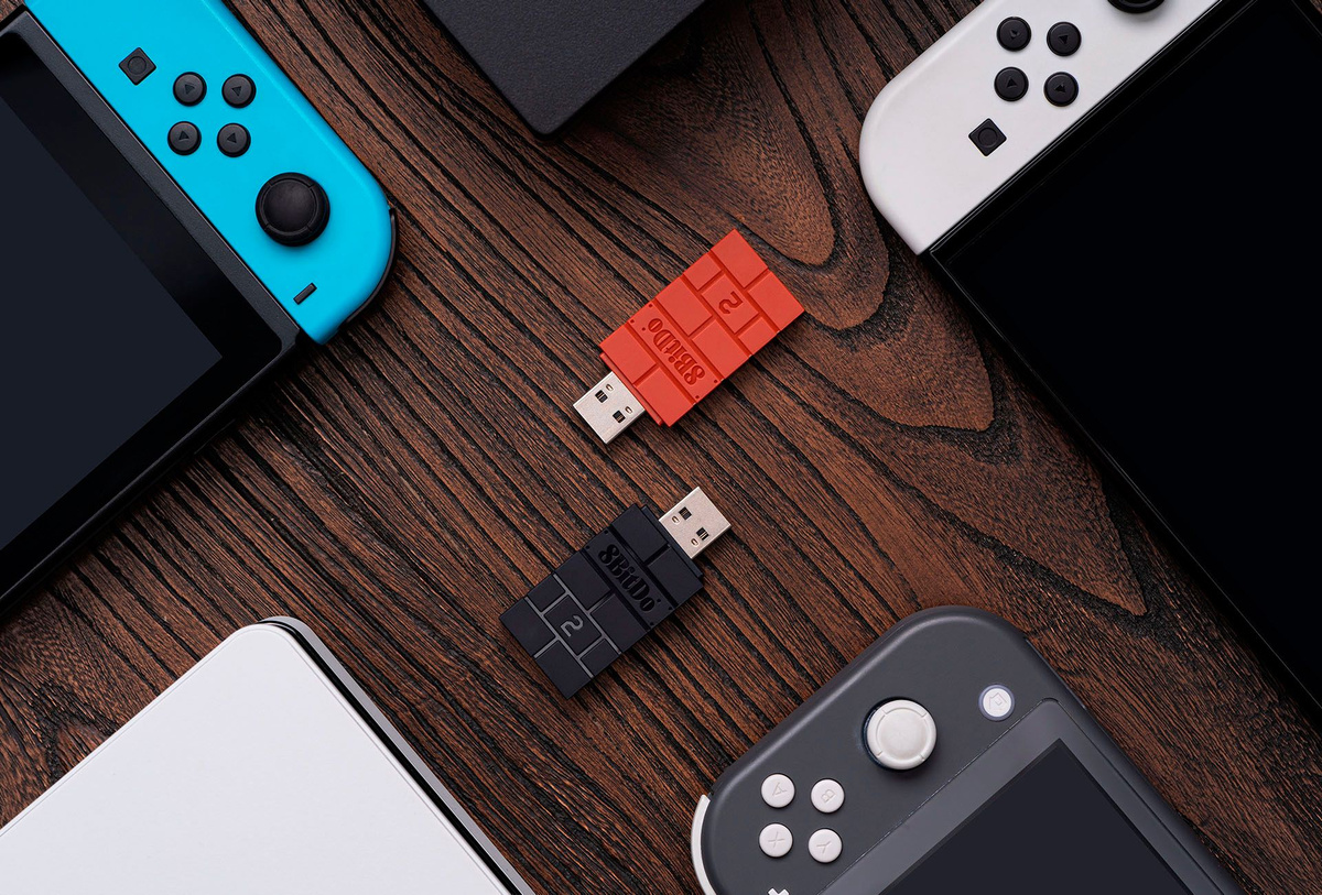 Bluetooth-адаптер 8BitDo USB Wireless Аdapter 2 Bluetooth 4,0 - купить ...