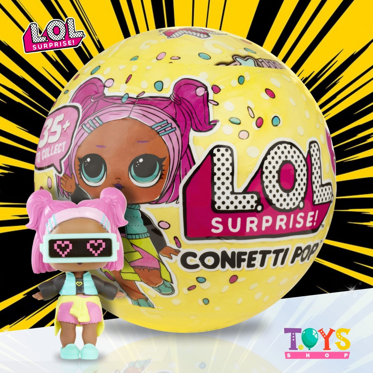 L.O.L. Surprise! Confetti Pop Series 3 Кукла ЛОЛ Конфетти Поп Серия 3 ...