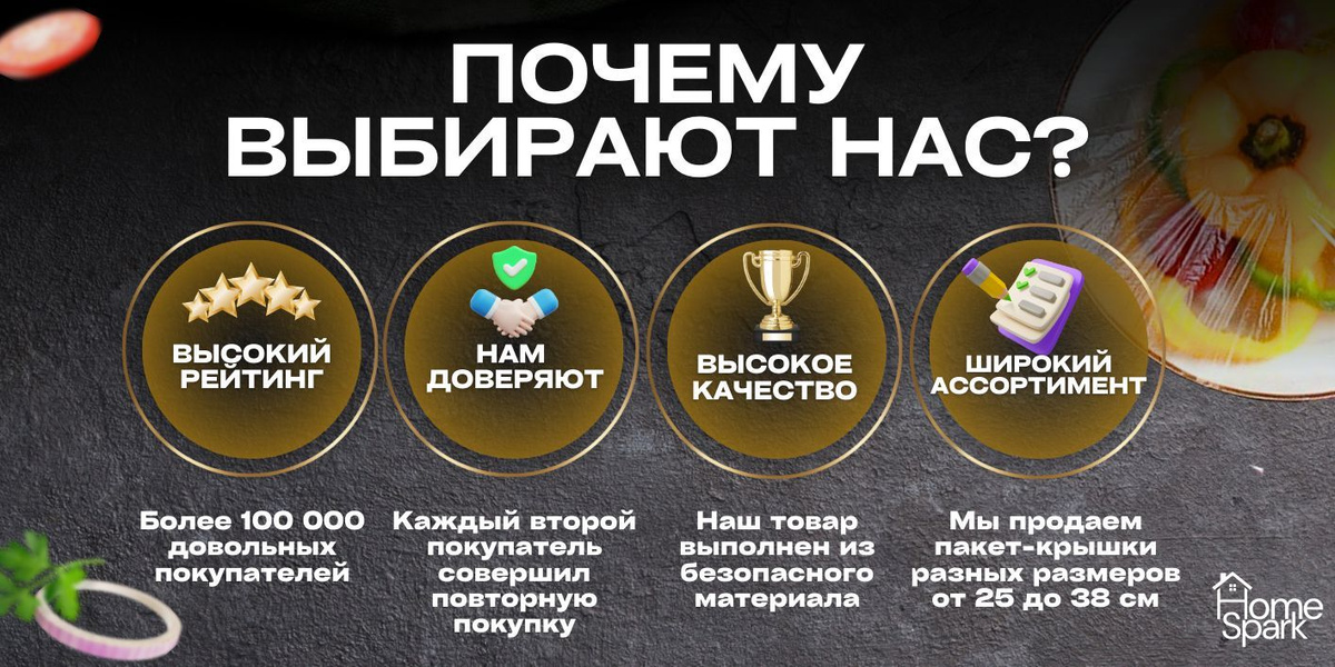 POPULAR BROUN Пакет для хранения продуктов, 25 см купить на OZON по ...