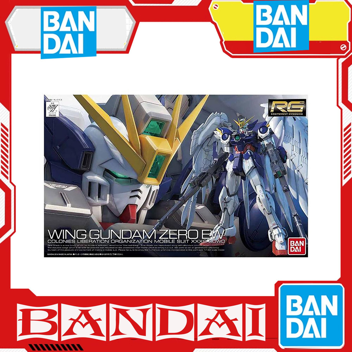 Фигурка Bandai RG 17 1_144 EW WING ZERO GUNDAM Модель купить на OZON по ...