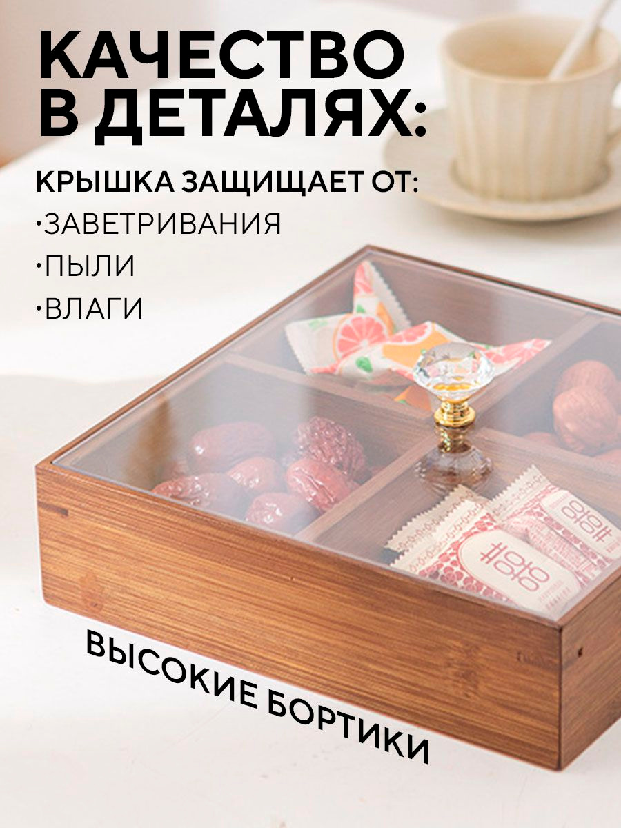 Менажница "Conflate", 1 шт купить на OZON по низкой цене (3043296040)