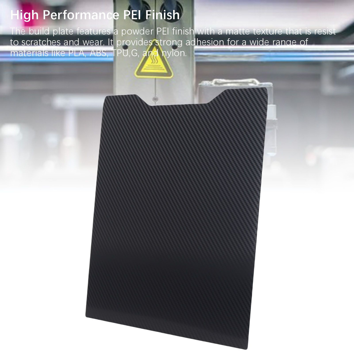 Рабочая пластина для 3D-принтера Пластина PEI/PET 265*265мм Creality Hi купить на OZON по низкой ...