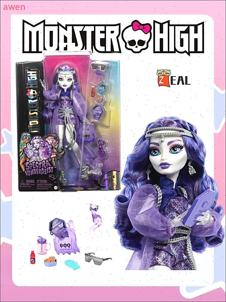 Кукла Monster High поколение 3, Spectra Vondergeist 2024 купить на OZON ...