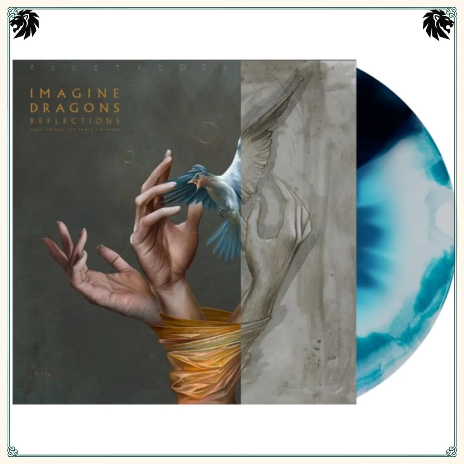 Виниловая пластинка Imagine Dragons Reflections Vinyl, LP, Ocean Blue ...