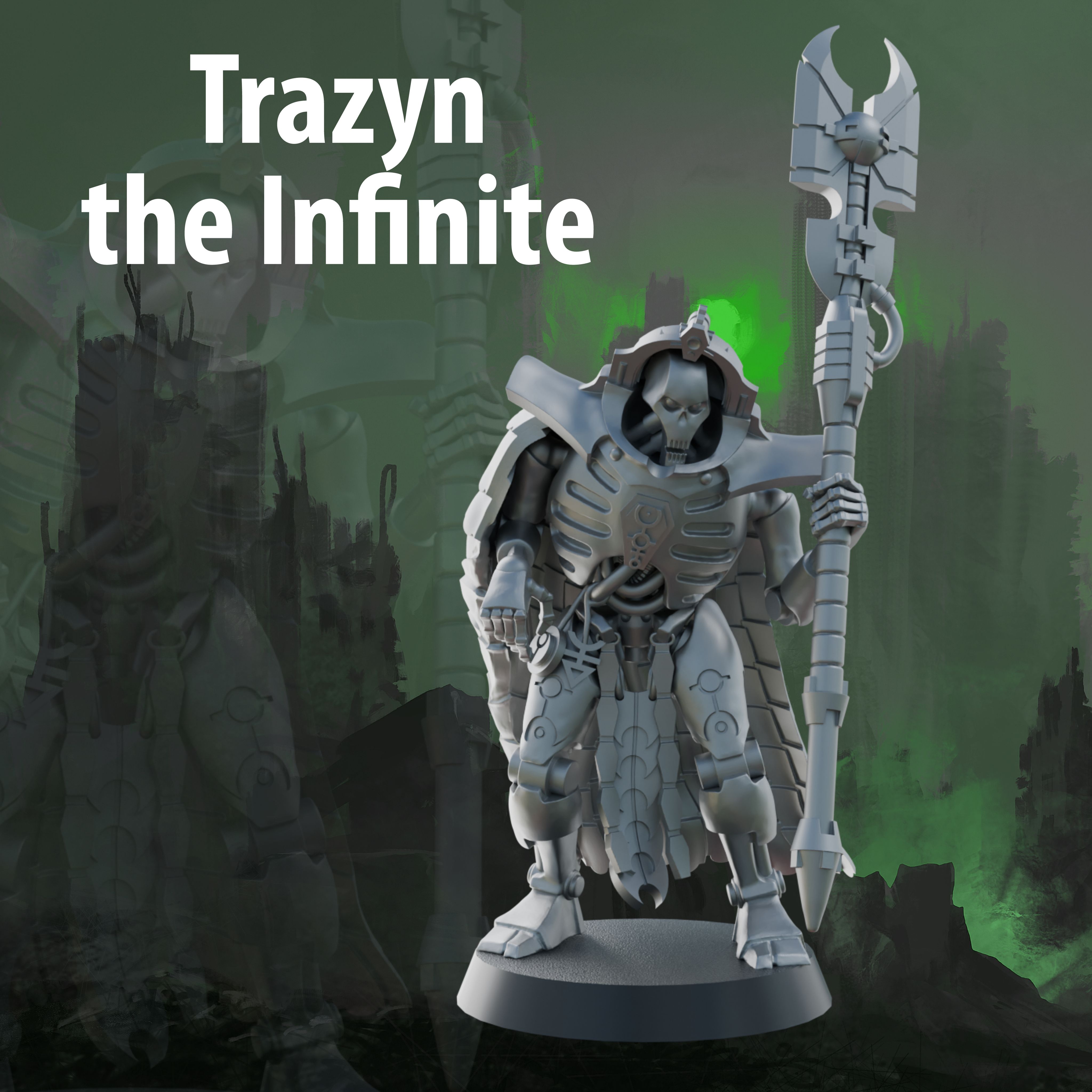 Warhammer 40000 Trazyn the Infinite / Набор миниатюр для настольной ...