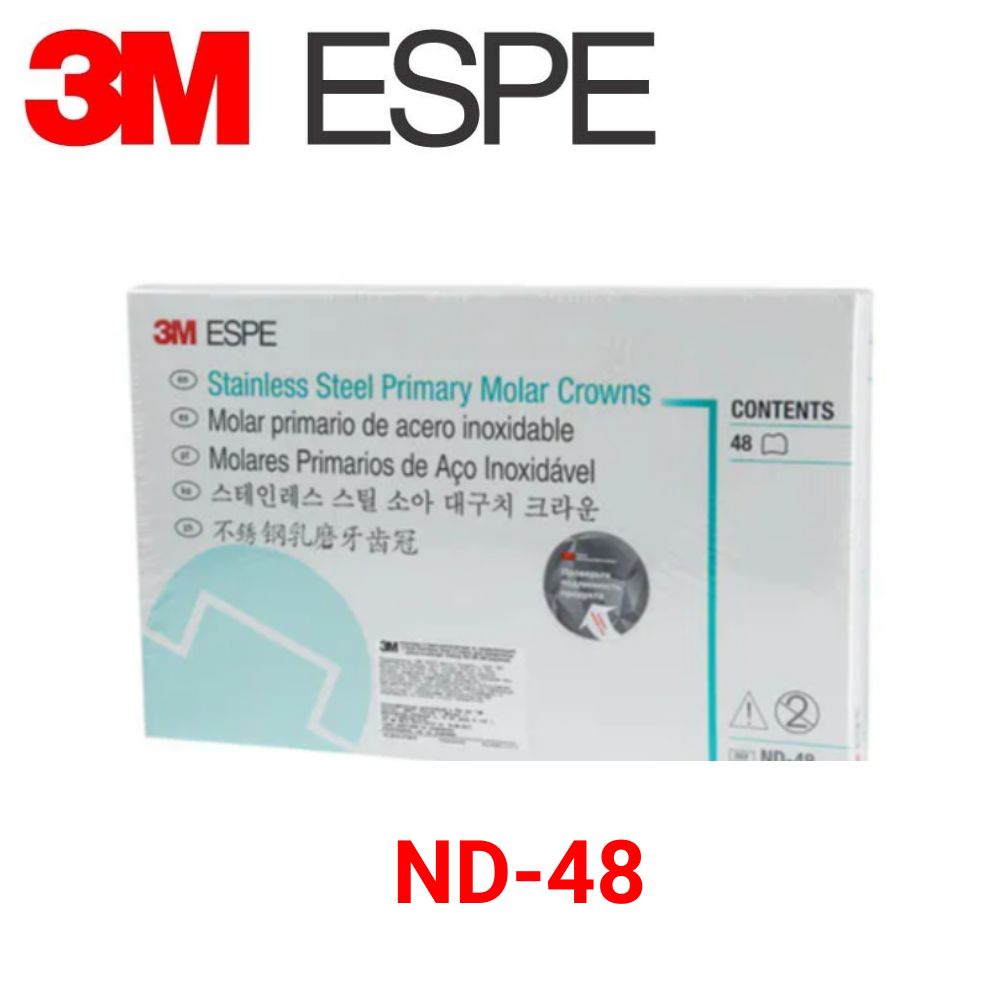 Коронки детские 3M ESPE Stainless Steel Primary Molar Crowns KIT ND-48 ...