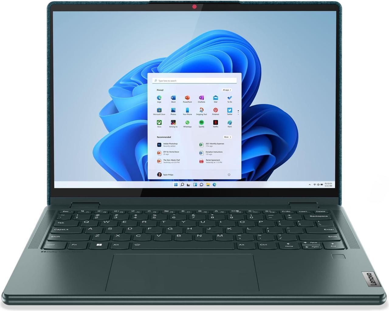 Ноутбук Lenovo, 13.3, YOGA 6 13ABR8 Denim (AMD Ryzen 5 7530U 2.0GHz/ 13 ...