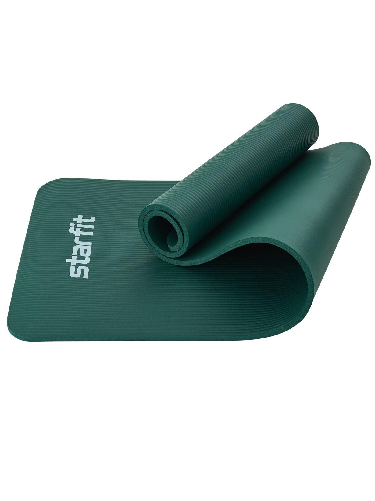 Коврик для йоги и фитнеса STARFIT FM-301, NBR, 183x61x1,2 см ...