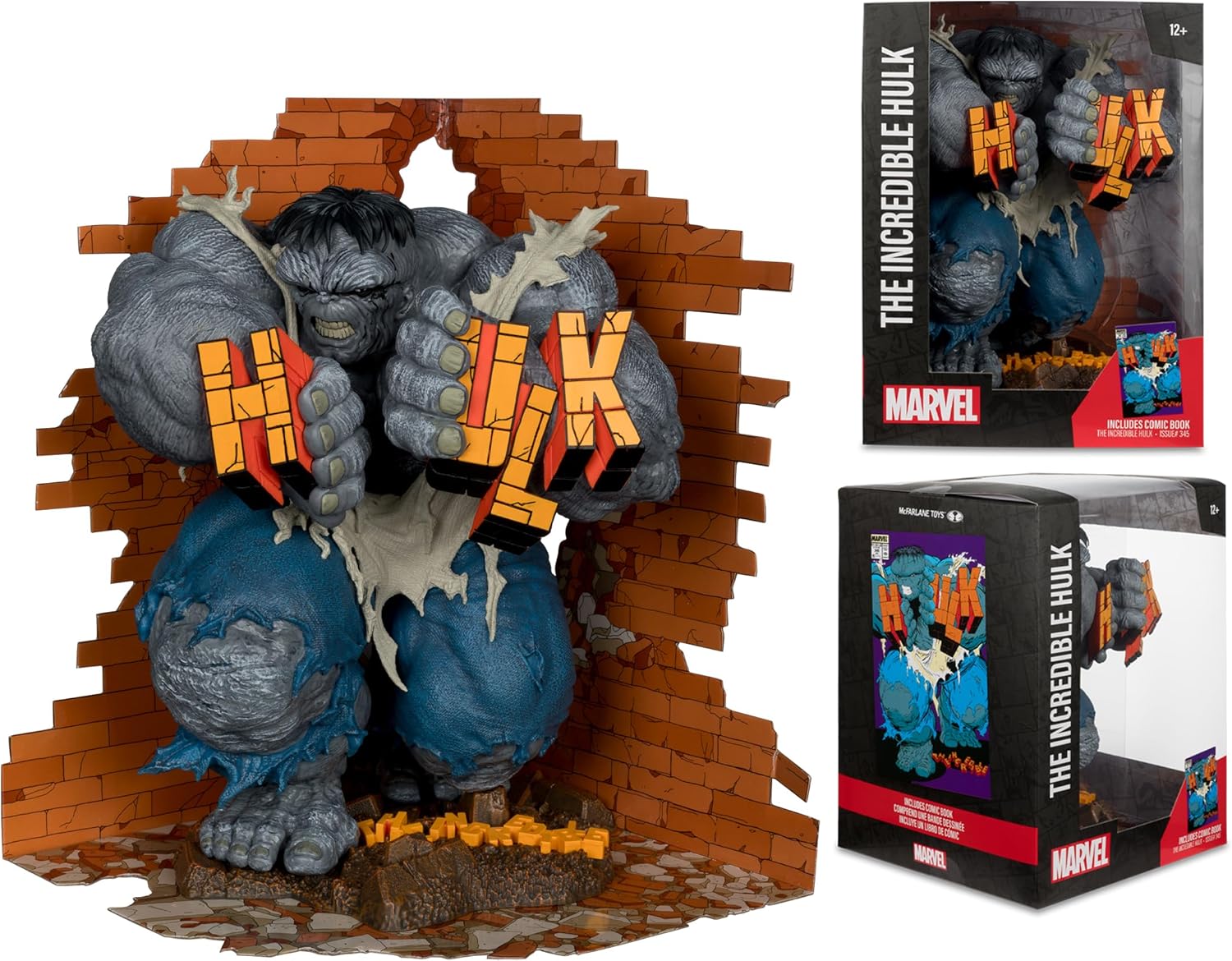 McFarlane Toys & Marvel - The Incredible Hulk 1:6th ,Небольшие ...