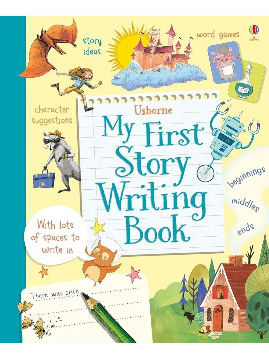 My First Story Writing Book развивающее пособие, как придумать историю ...