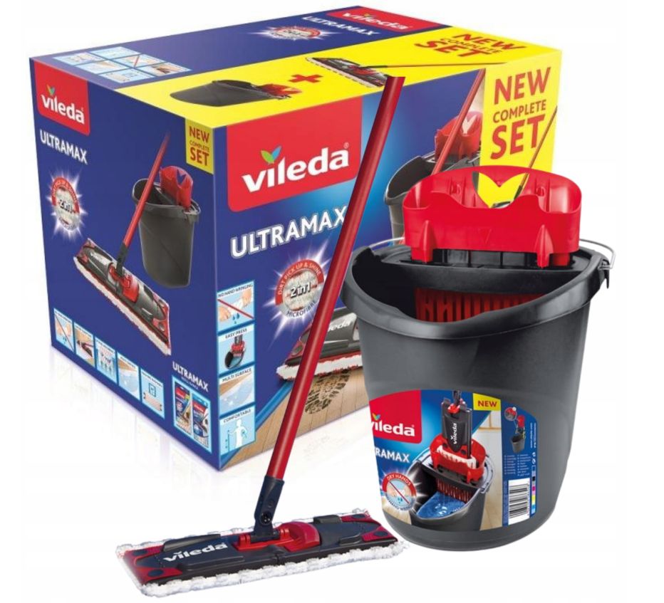 Набор для уборки Vileda Ultramax Mop Box flat 2in1 Microfibre купить на ...