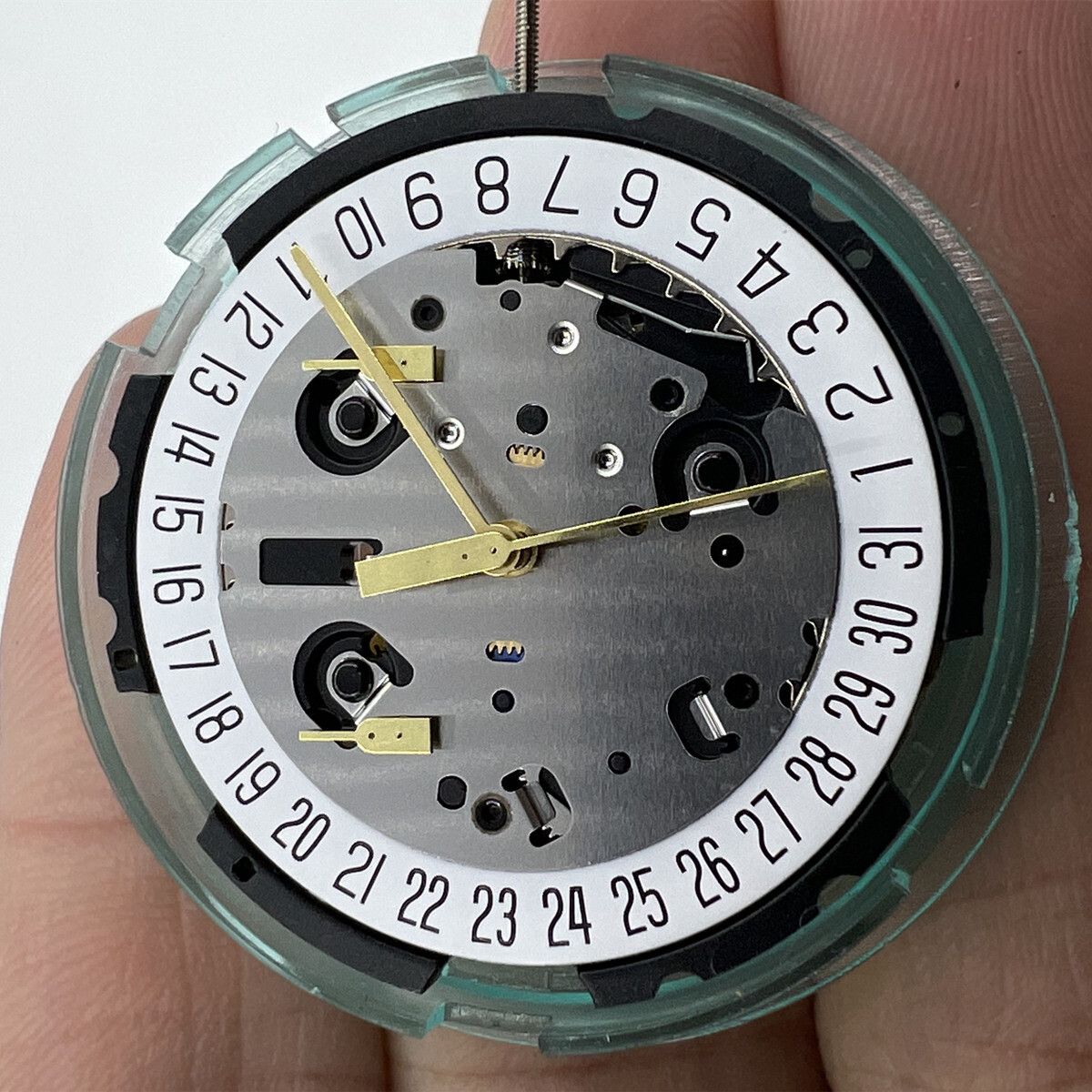 Часы ETA G10.212 кварцевые с датой и тремя стрелками 6 Swiss Movement ...