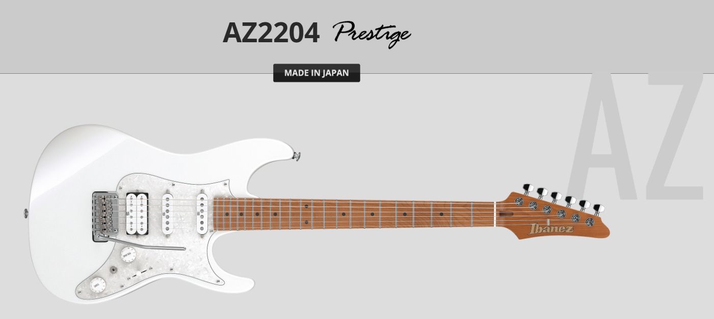 электрогитара Ibanez AZ2204 купить на OZON по низкой цене (2575072391)