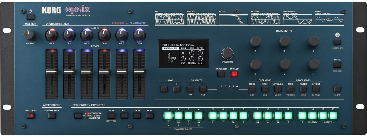 Модуль синтезатора KORG OPSIX MODULE без клавиатуры купить на OZON по низкой цене (2283076837)