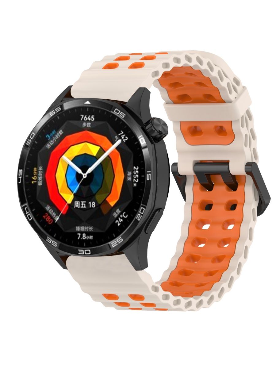 Характеристики Силиконовый ремешок для 22мм Huawei Watch GT6/ GT5/ GT4 ...