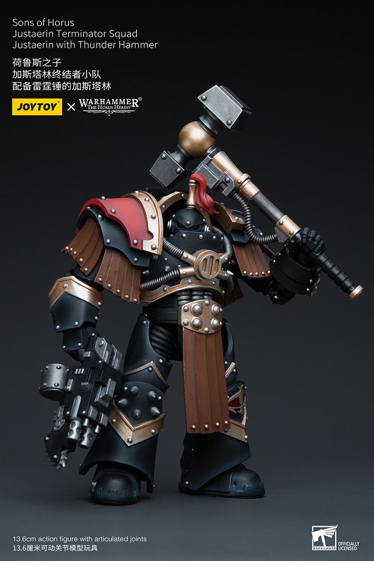 Подвижная фигурка JOYTOY Warhammer Sons of Hours Justaerin Terminator ...