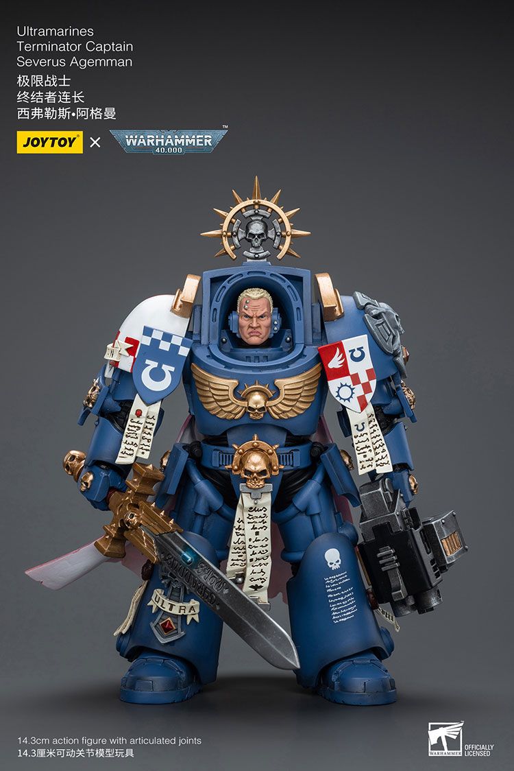 Подвижная фигурка JOYTOY Warhammer 40K 1/18 Action Figures Ultramarines ...