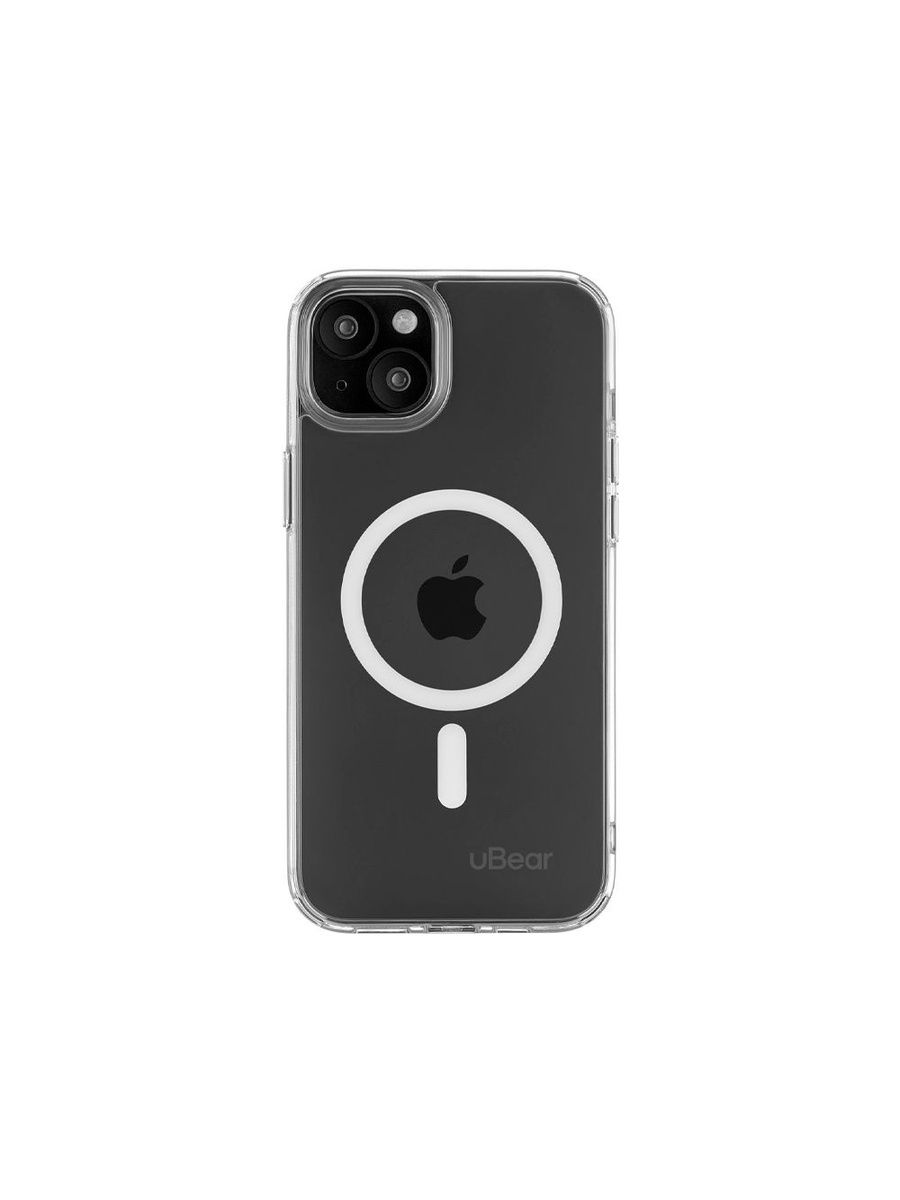 uBear чехол для iPhone 15 Plus Real Mag Case MagSafe (прозрачный ...