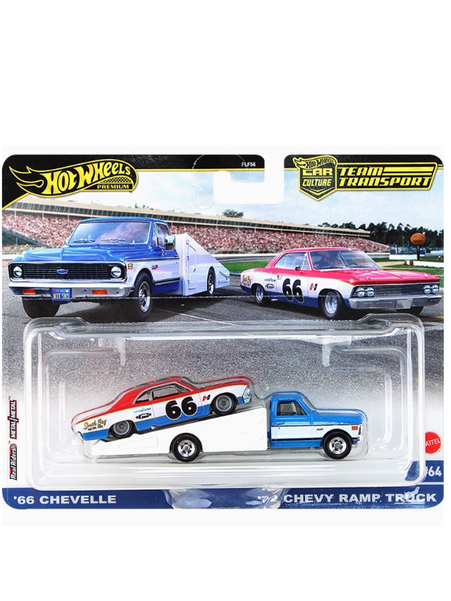 Mattel Hot Wheels Транспортер FLF56 Транспортный парк Chevrolet купить ...