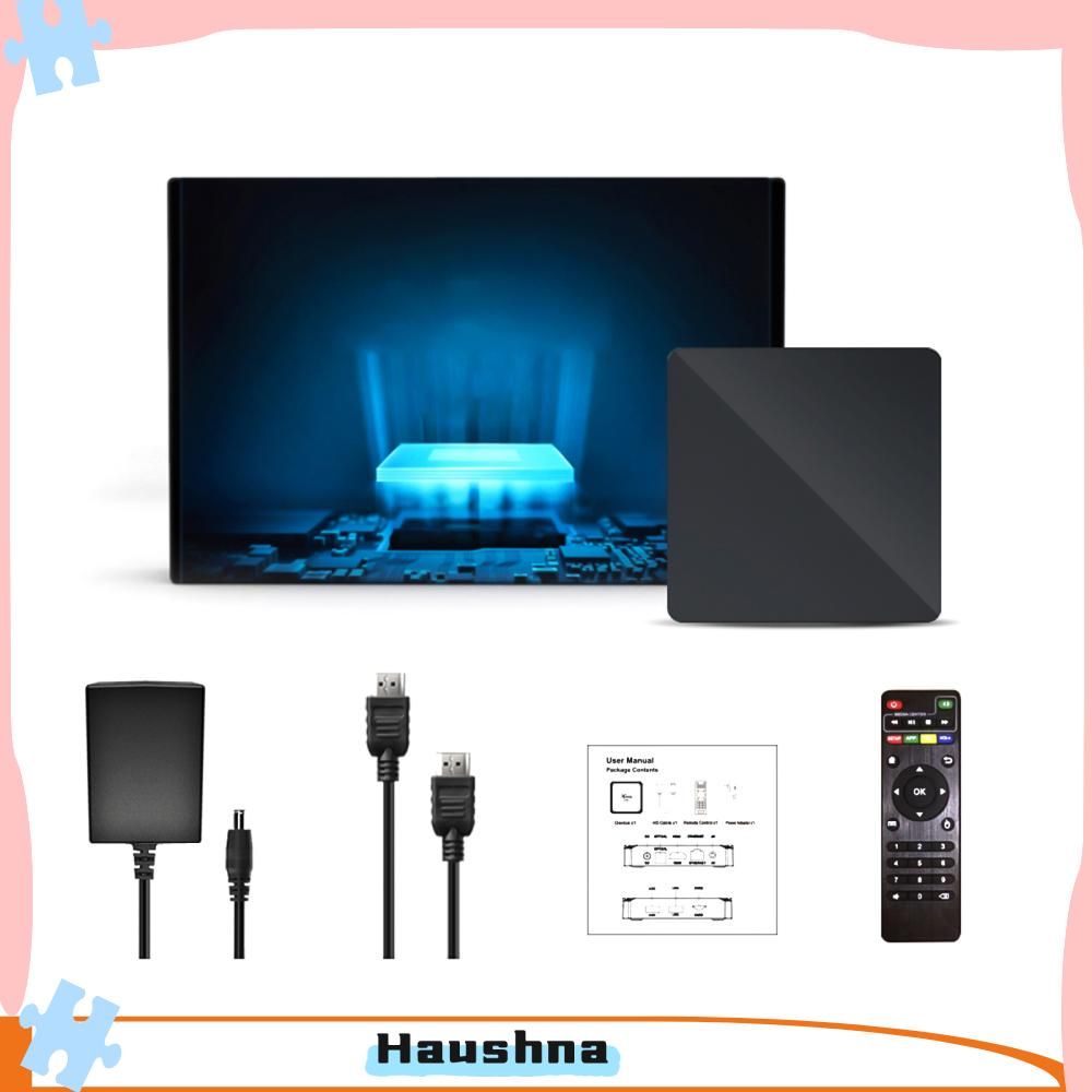 Android 10.0 Smart TV Box,Удобный медиаплеер с двойным диапазоном Wifi ...