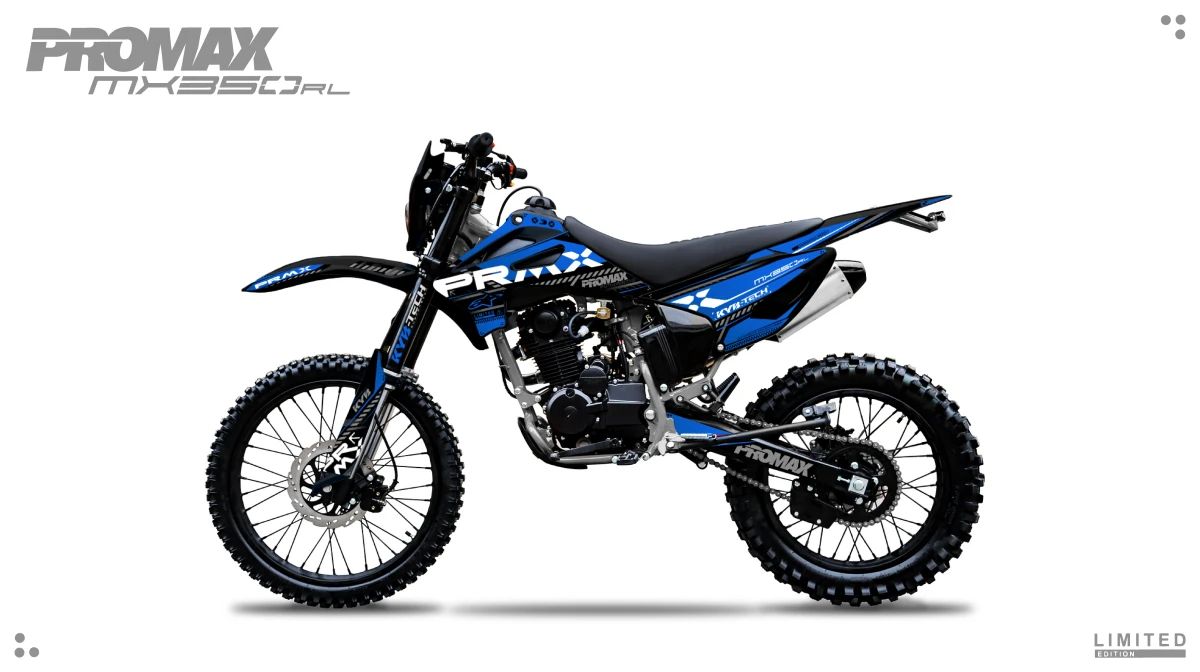 Кроссовый Эндуро мотоцикл PROMAX MX350PR BLUE Баланс. вал купить на ...