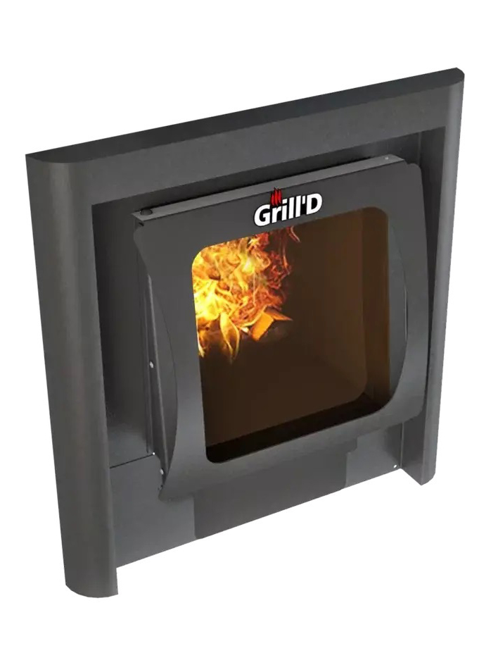 Декоративный экран для печи в баню Grill'D Long Window Max (Cometa Vega ...