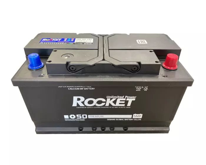 Аккумуляторная батарея ROCKET 80Ач 790A CCA евро обратной полярности ...