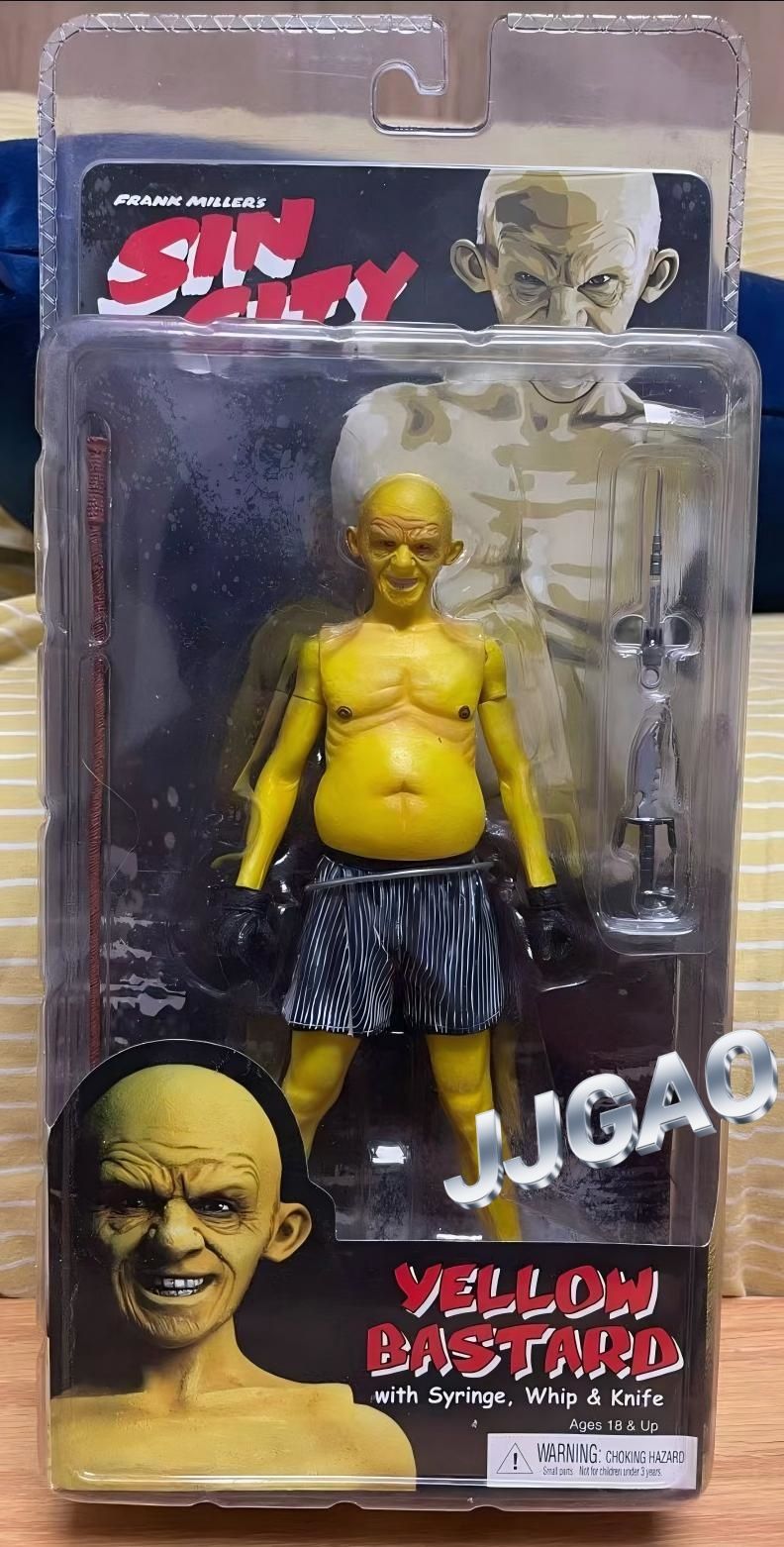 фигурки NECA, Sin City: Yellow Bastard, Villain Little Yellow Man(Open ...
