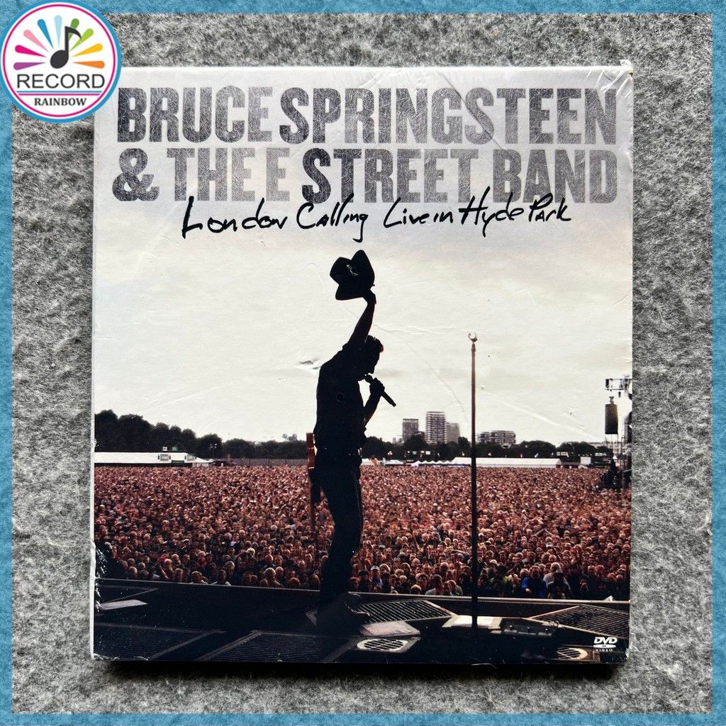 DVD Bruce Springsteen London Calling Live In Hyde Park Original 2DVD ...