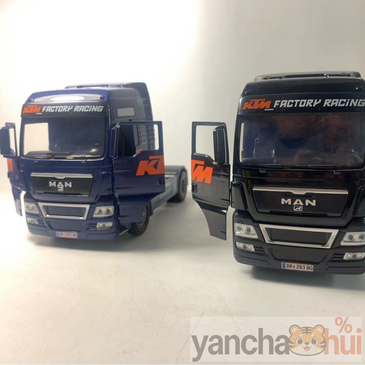1: 32 Литые под давлением модели игрушек TGX KTM трактор миниатюрный ...
