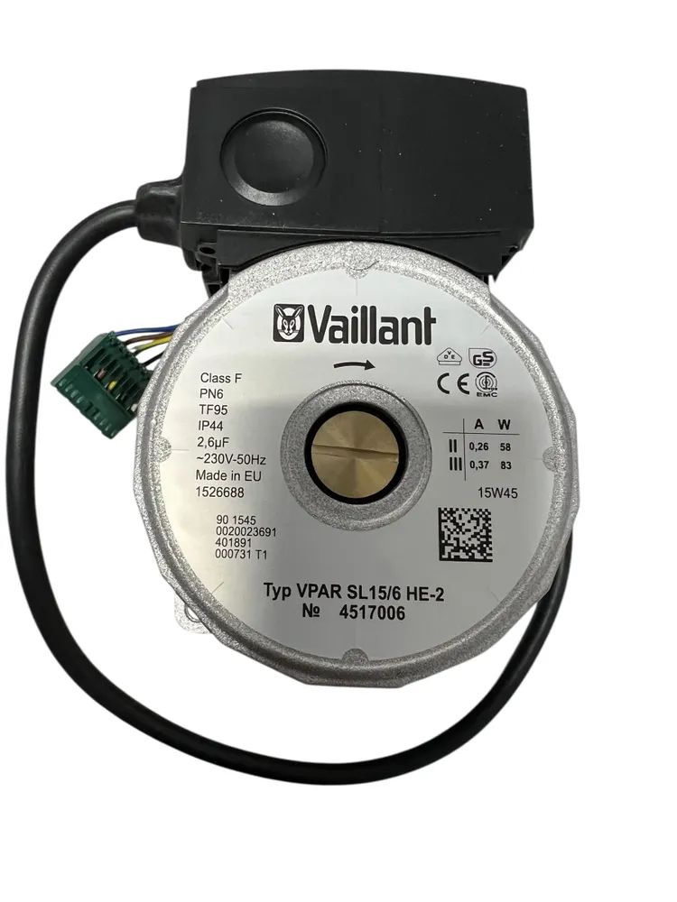 Циркуляционный насос Vaillant VPAR SL 15/6-HE2 для газовых котлов TURBO ...