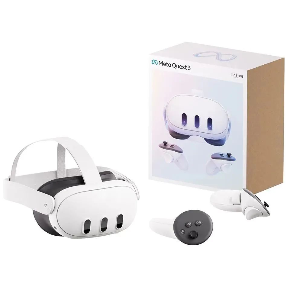 Meta Oculus Quest 3 512 ГБ виртуальной реальности VR3, Snapdragon XR2 ...