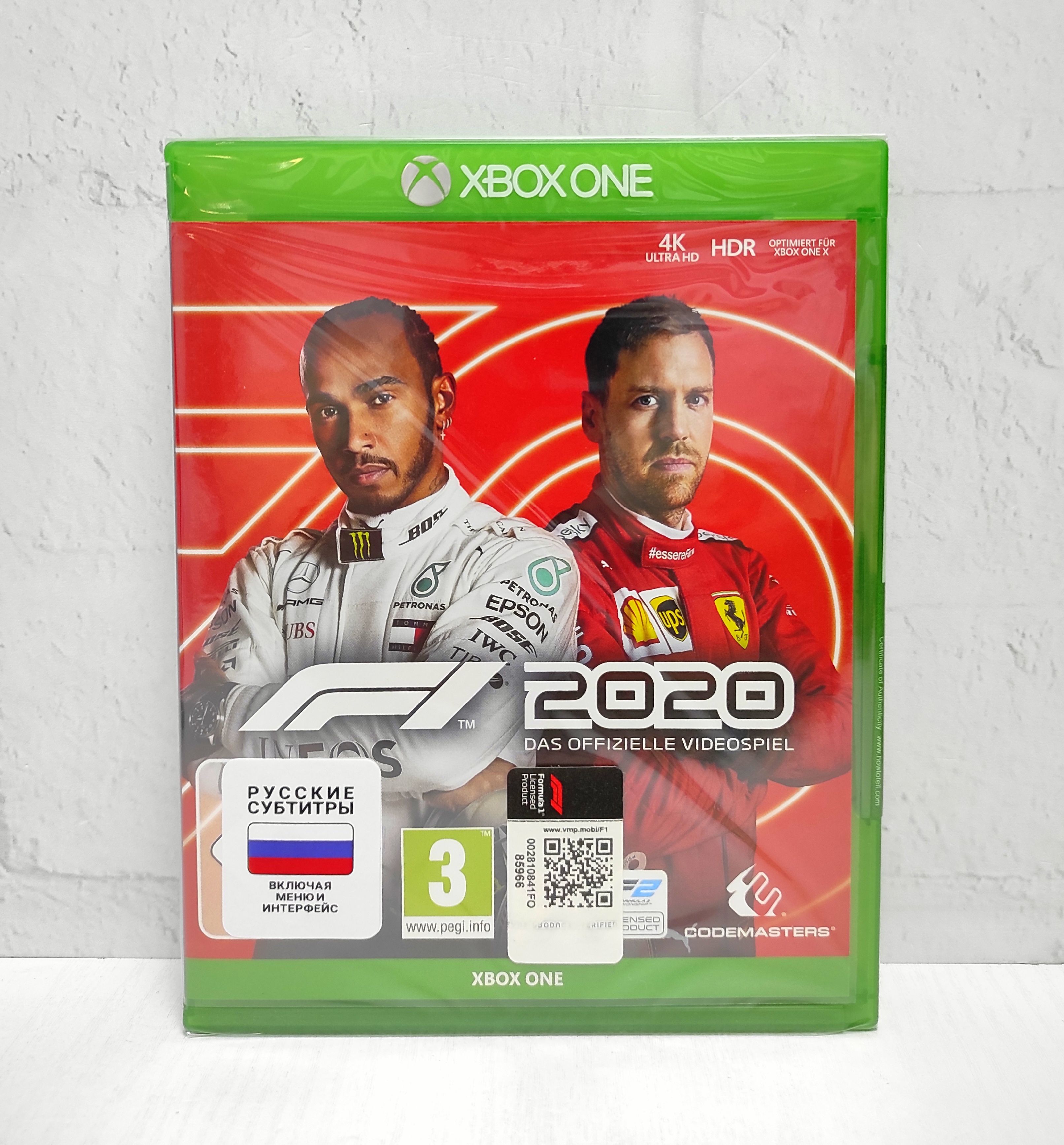 Formula 1 F1 2020 Русские субтитры Видеоигра на диске для Xbox One ...
