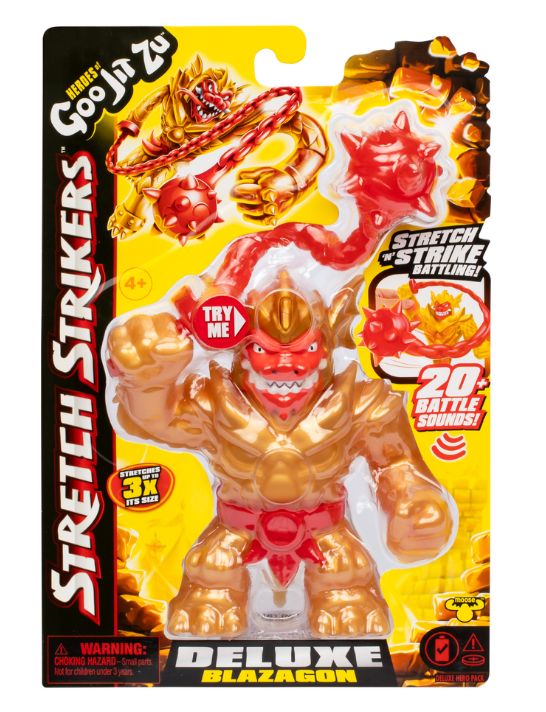 Фигурка гуджитсу Goo Jit Zu Stretch Strikers Deluxe Blazagon 42930 ...