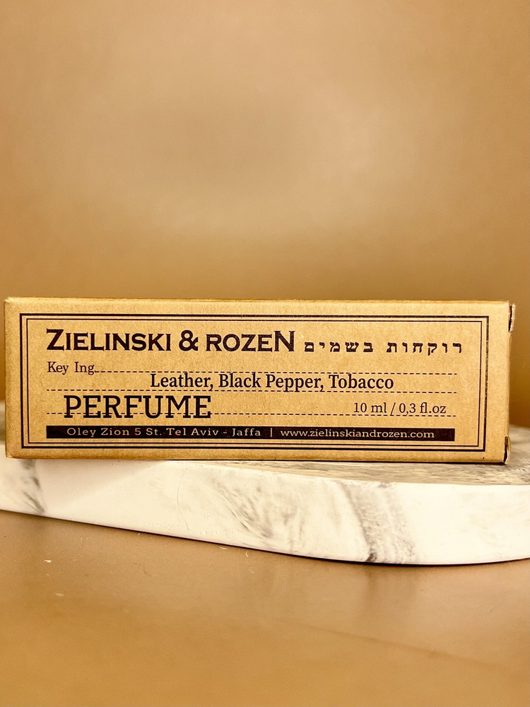Zielinski & Rozen Leather, Black Pepper, Tobacco Вода парфюмерная 10 мл ...