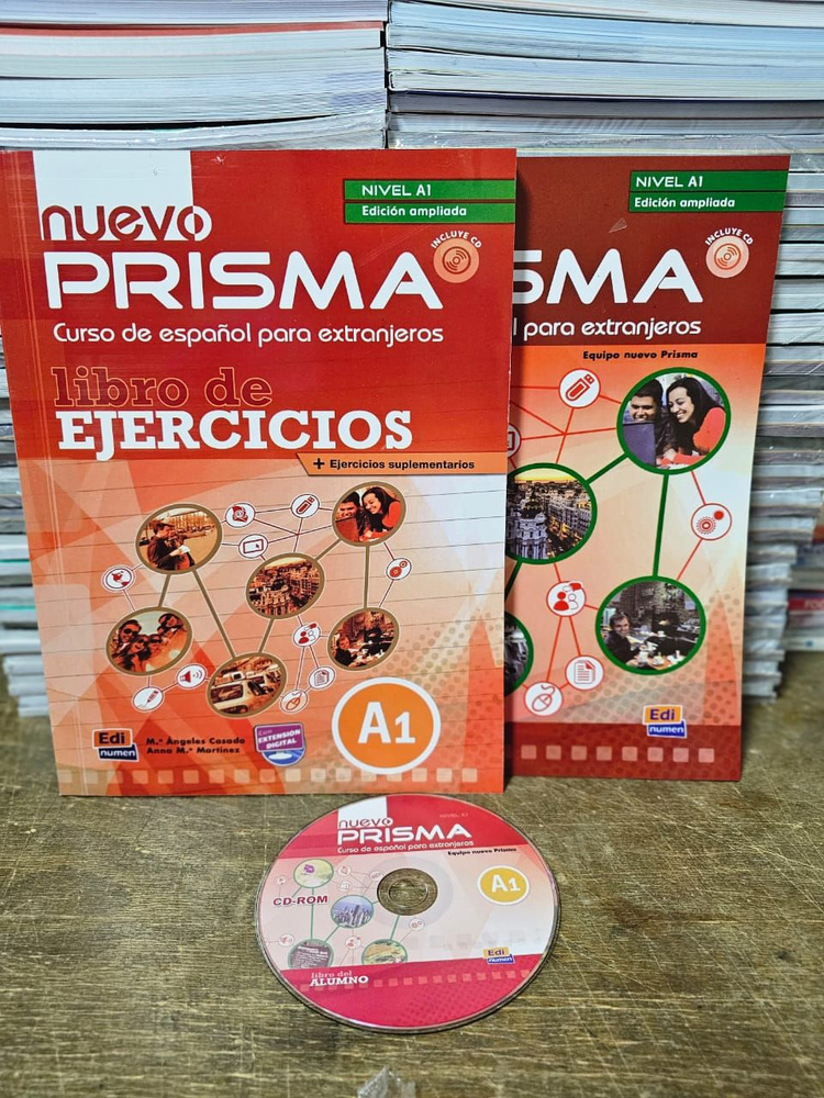 Nuevo prisma: A1: Libro de ejercicios Student's Book + Workbook + CD - купить с доставкой по ...