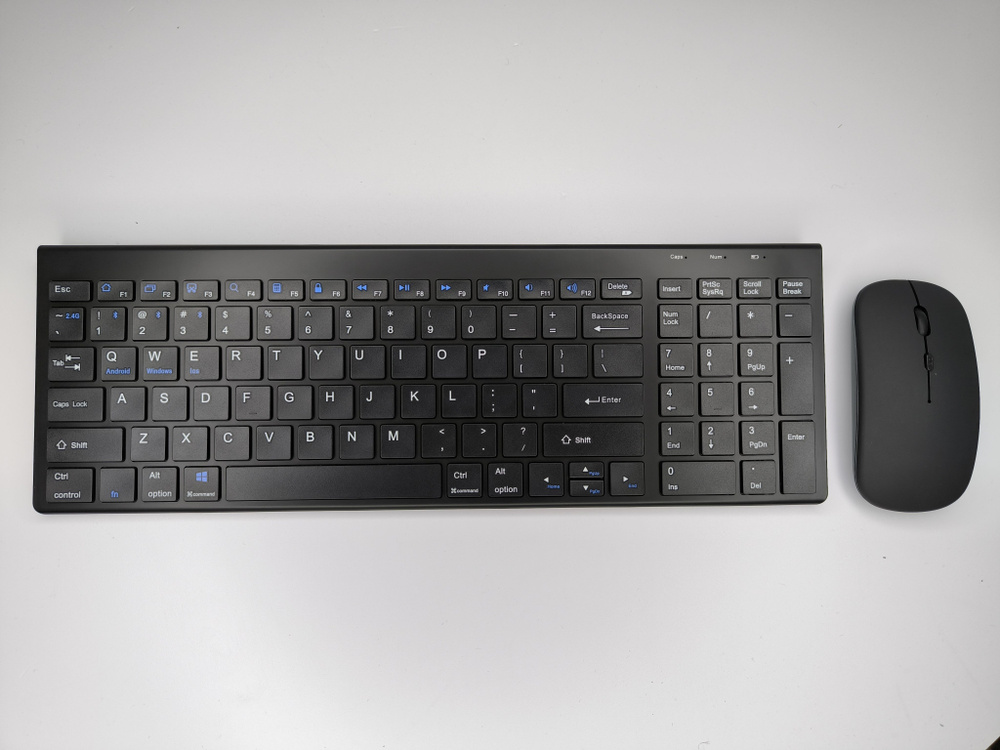 Клавиатура и мышь беспроводные Wireless Rechargeable Keyboard Mouse