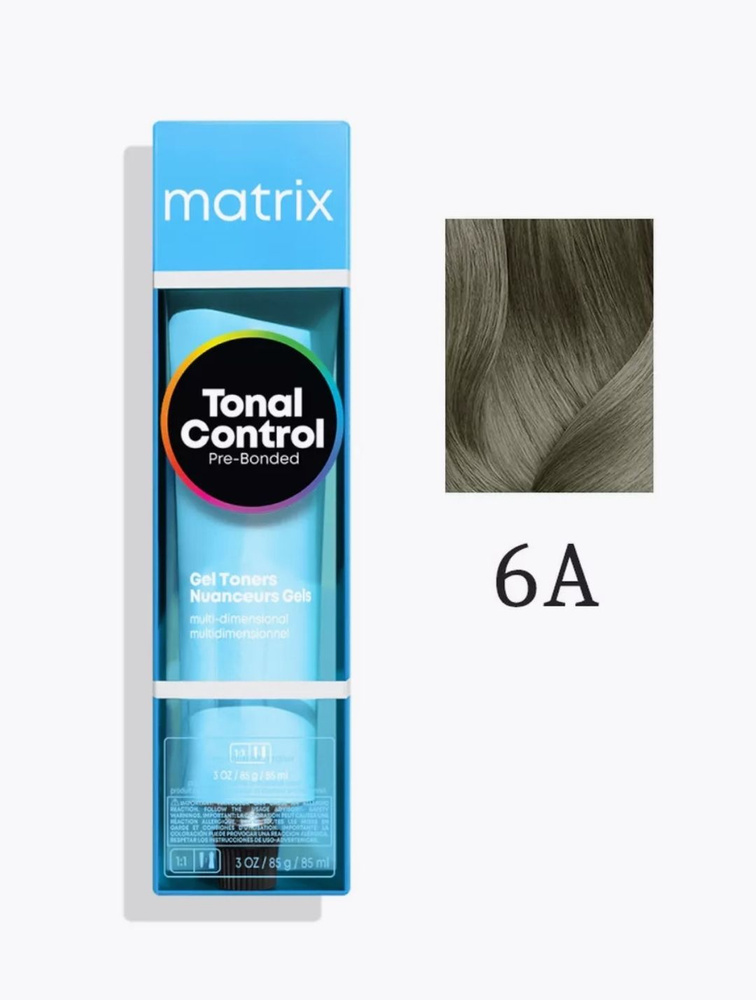 Matrix Tonal Control Гелевый тонер с кислотным РН для волос 6A - купить ...