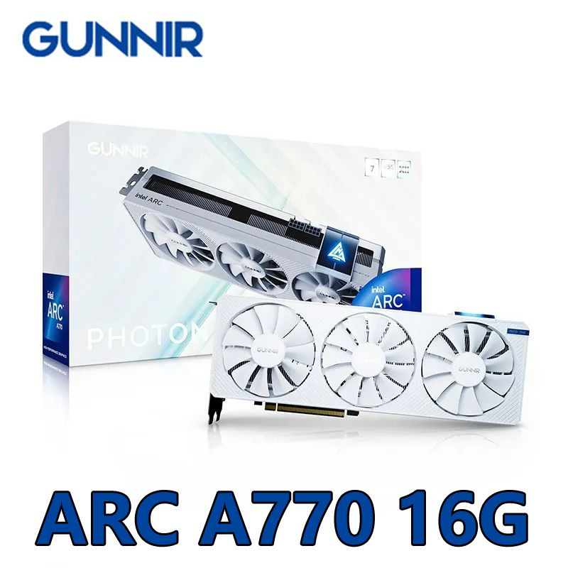 Видеокарта GUNNIR Intel Arc A770, 16 ГБ GDDR6 - купить по низким ценам ...