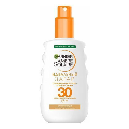 Garnier ambre solaire Солнцезащитный спрей Идеальный Загар SPF 30 200 ...