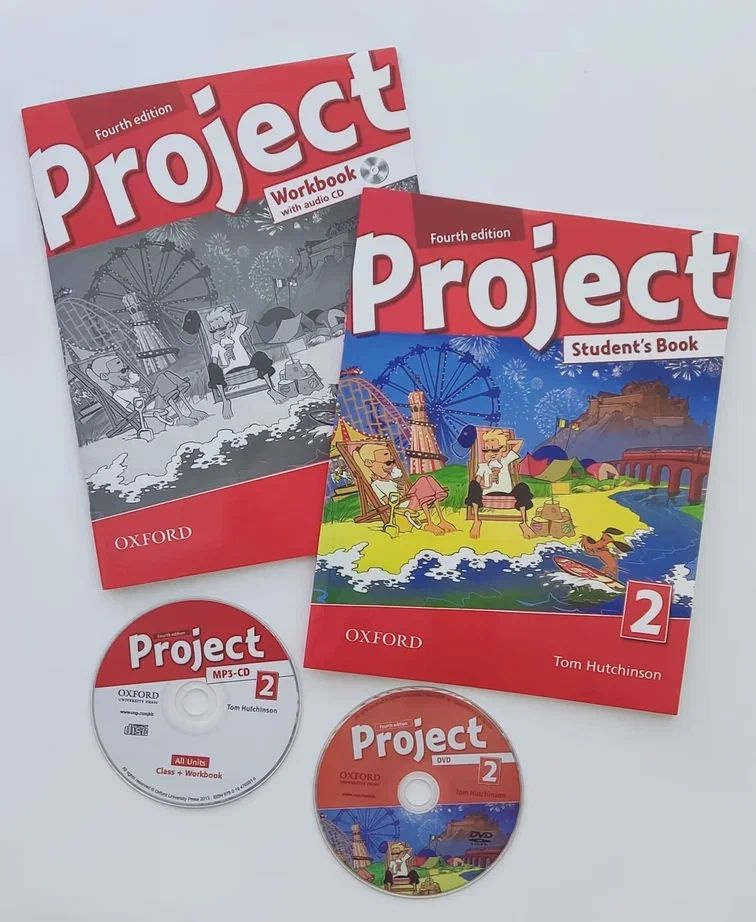 Project 2 (4th edition) Комплект Student's book + Workbook + CD/DVD - купить с доставкой по ...