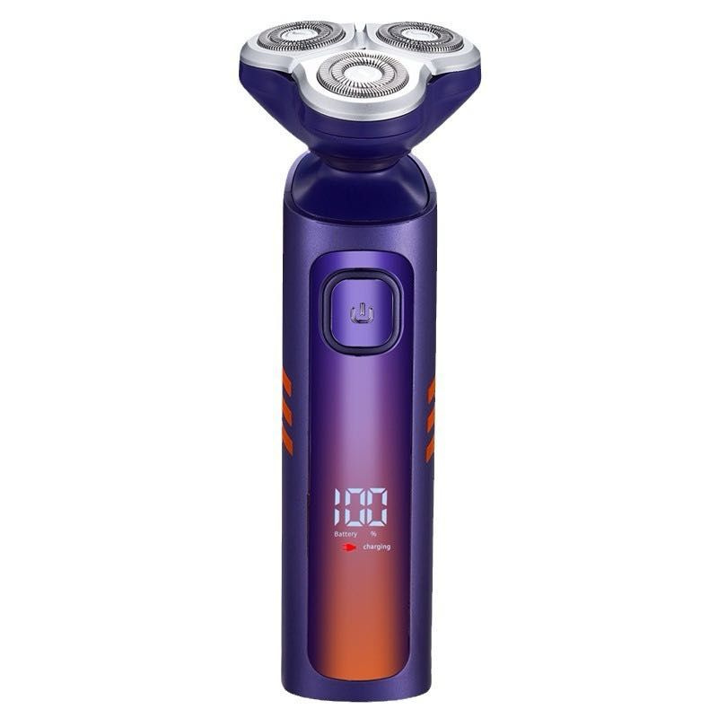 Мужская моющаяся бритва для всего тела USB перезаряжаемая умная ...