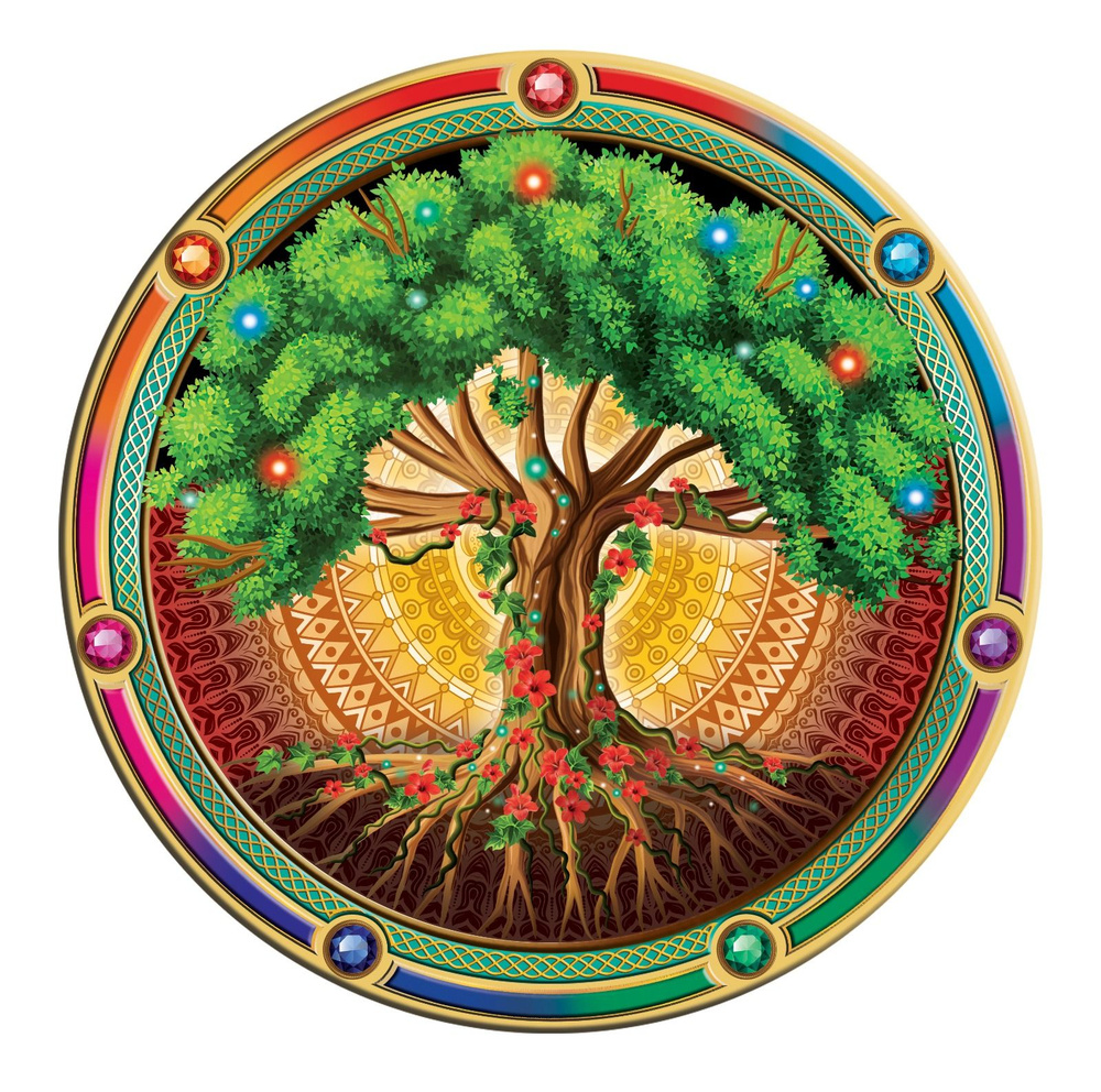 Деревянные пазлы для взрослых и детей "Дерево" - купить с доставкой по ...