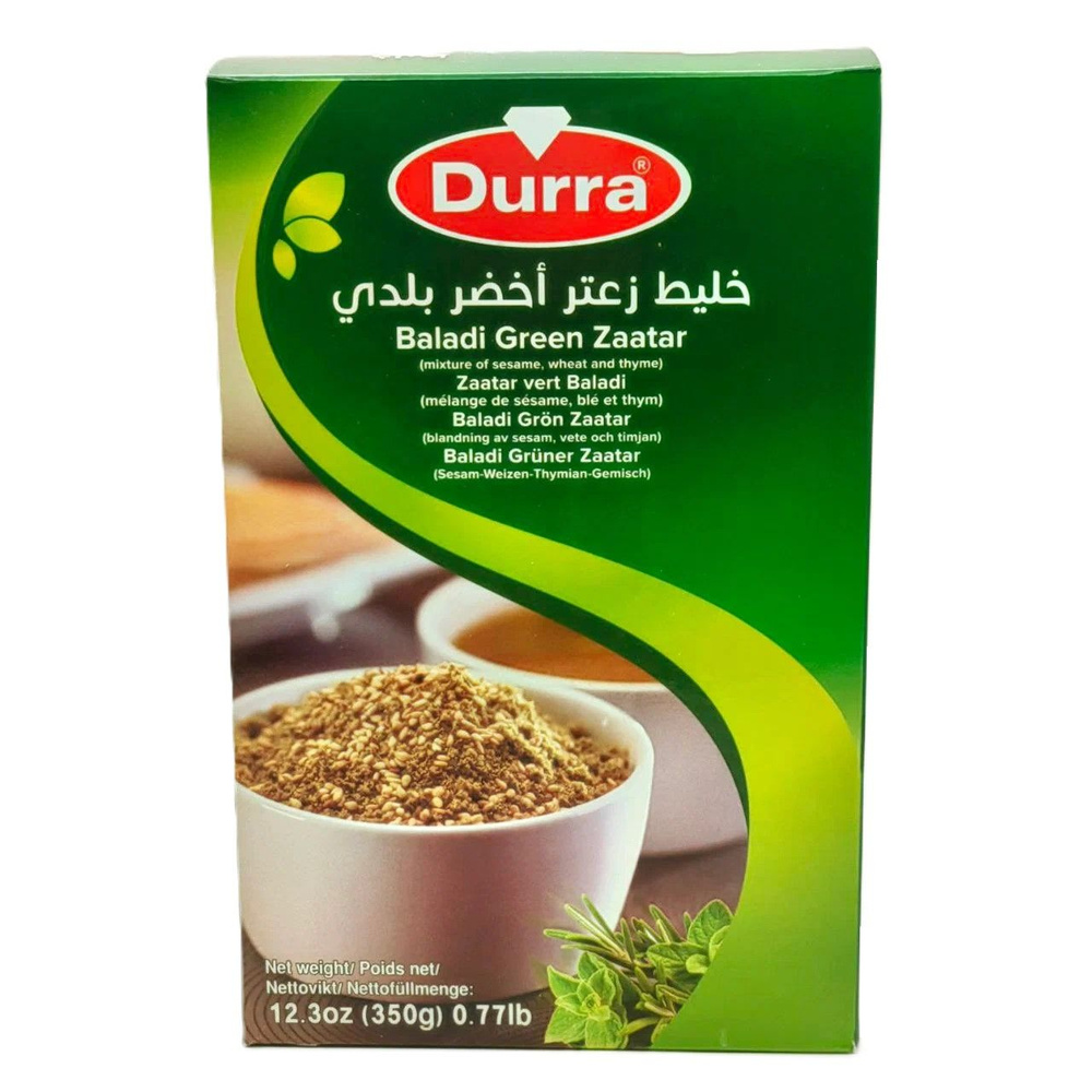 Durra Приправа Зеленый Тимьян ( Заатар Затар ) Домашний / Baladi Green ...