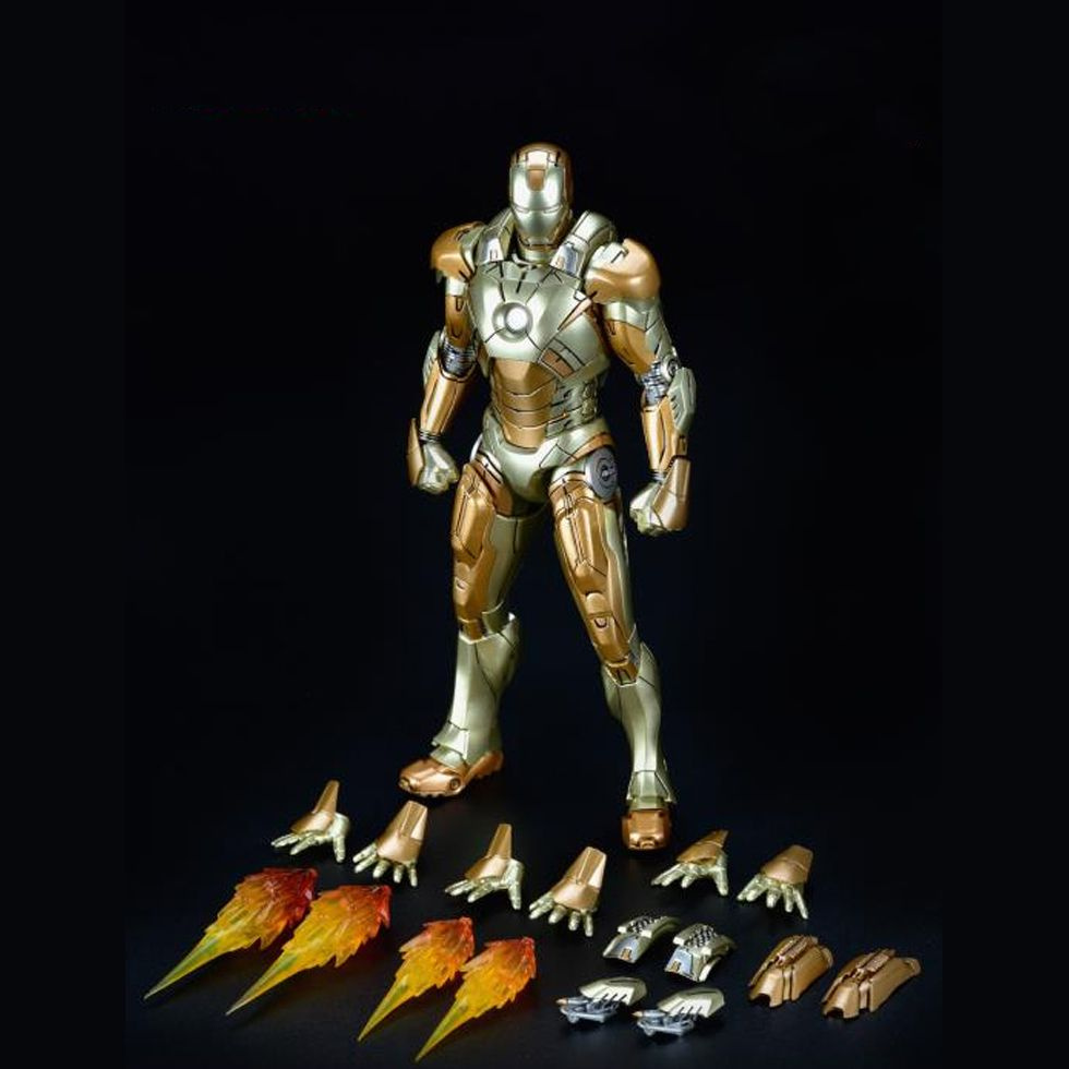 Marvel/ Железного человека, Iron Man Mark 21, Сплав 1:12, Подвижные ...