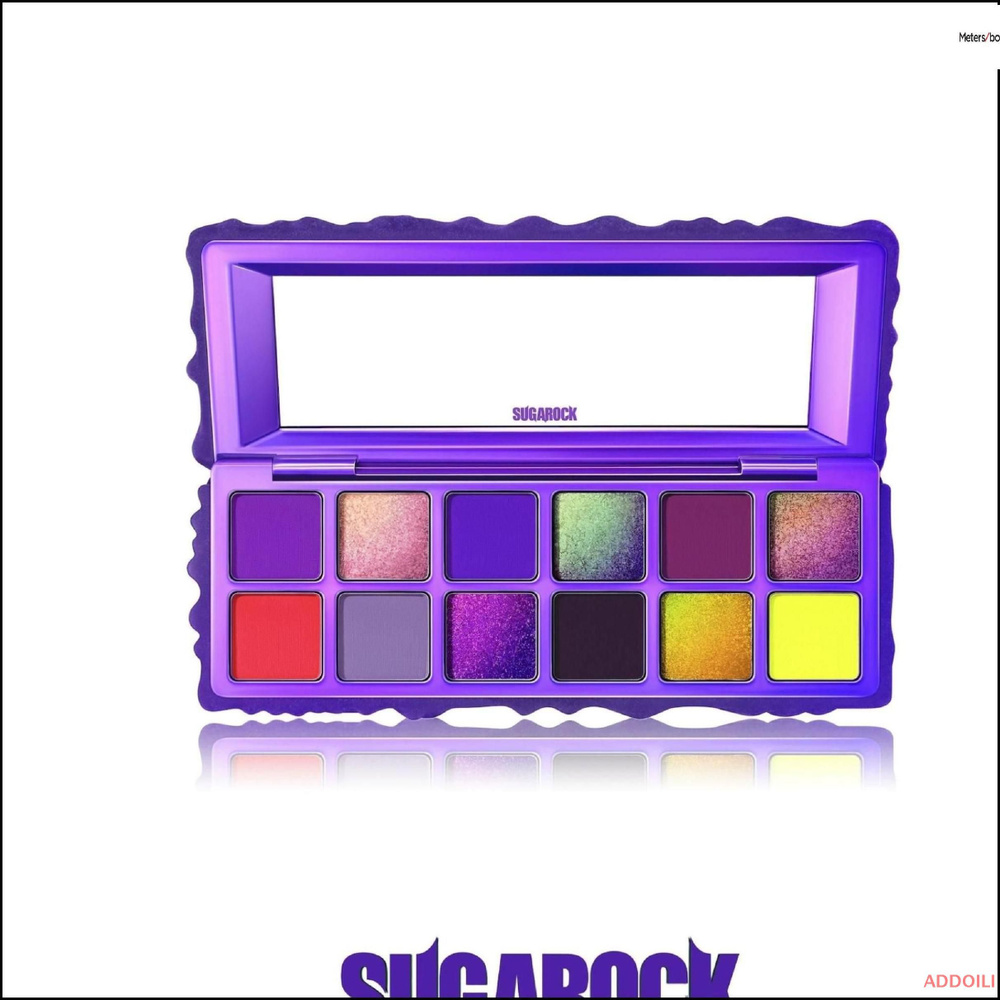 Палетка теней для век Sugarock фиолетовый - купить с доставкой по ...